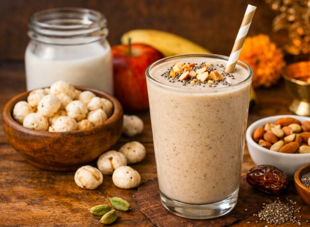 Navratri Smoothie Recipe: Low-Carb Healthy Fox Nut Delight